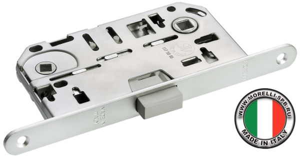 PROFDOORS | Magnetic lock WC MORELLI Matte chrome - MORELLI M1895 AB ...