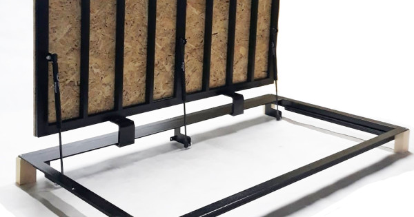 PROFDOORS | Floor steel access door size 70 cm x 130 cm "H" with OSB ...