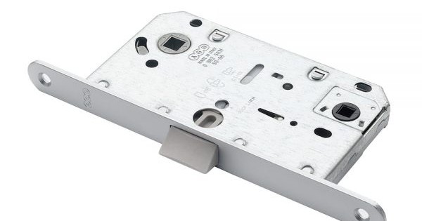 PROFDOORS | Lock AGB EVO MEDIANA WC 96mm Matt Chrome - WC Matt Chrome