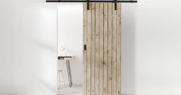 PROFDOORS | SAHECO RUSTICO 2MT Sliding Door System up to 80 kg ...